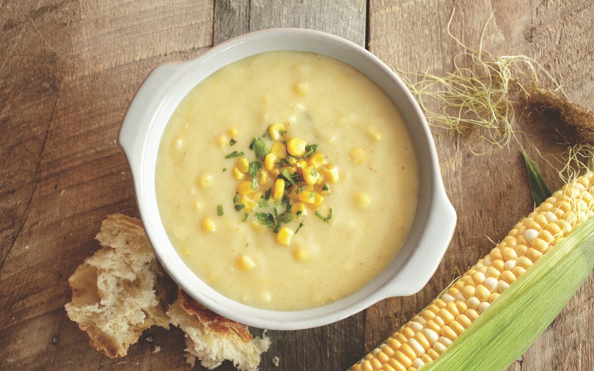 Receita de sopa de milho vegana - Blog Vitamix